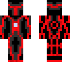 Red Tron | Minecraft Skin