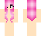 Pink haired girl base | Minecraft Skin