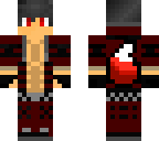 Evil Aaron wolf 2 | Minecraft Skin