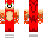 Fire Sonic | Minecraft Skin