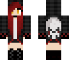 Goth Evil Girl | Minecraft Skin
