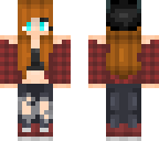 Piercing Blue | Minecraft Skin