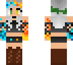 Elemental girl | Minecraft Skin