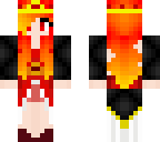 Flame princess | Minecraft Skin