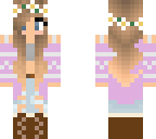 cute fall girl | Minecraft Skin