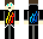 fire and ice tbnr squad | Minecraft Skin