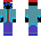 Festive enderman apprentice | Minecraft Skin