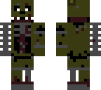 Ignited Springtrap | Minecraft Skin