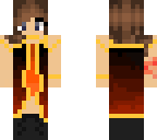 Melfaron FireBender Burn Scar | Minecraft Skin
