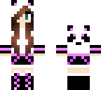 Pink Panda | Minecraft Skin
