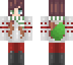 Scarf Edit - Christmas Fox Skin | Minecraft Skin