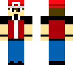 red pokemon | Minecraft Skin
