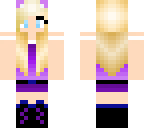 purple starry | Minecraft Skin