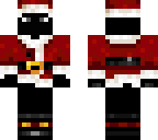 Christmas themed dark figure | Minecraft Skin