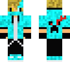 Flame eye | Minecraft Skin