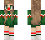 Christmas teen with Rudolf nose | Minecraft Skin