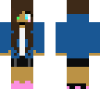 Sans Girl | Minecraft Skin