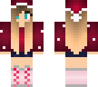 Santa Girl | Minecraft Skin
