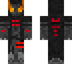 Reaper Wraith Form Overwatch | Minecraft Skin