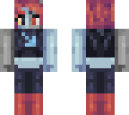 Storyshift Undyne | Minecraft Skin