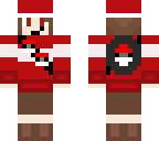 Christmas TrainerTale Chara | Minecraft Skin