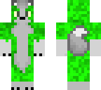 Green Wolf | Minecraft Skin