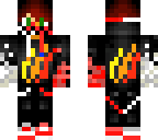 red fire | Minecraft Skin