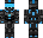 blue halo | Minecraft Skin