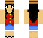 female luffy | Minecraft Skins