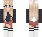 Cute Rabbit Girl | Minecraft Skin