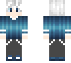 Blue Laces Boy | Minecraft Skin