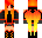 Fire Grill | Minecraft Skin