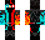 Flaming Shadow | Minecraft Skin