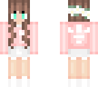 Perrie Edwars with brown hair | Minecraft Skin