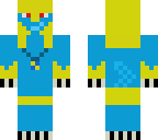 Manectric with Mega stone | Minecraft Skin