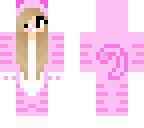 Pink Baby Tiger Wunzie | Minecraft Skin