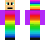 Rainbow Man | Minecraft Skin