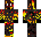 lava man | Minecraft Skin
