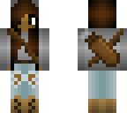 Girl with Quiver and Arrows | Minecraft Skin