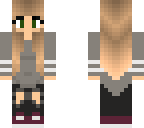 Pregnant Girl - 3D belly v2 | Minecraft Skin