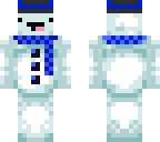 alex is a fetus who is a derpy snowman | Minecraft Skin