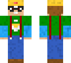 PoinDexter from Zombies in SpaceLand | Minecraft Skin