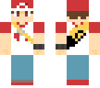 Battle Legend Red V2 | Minecraft Skin