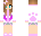 Paw Print Pink | Minecraft Skin