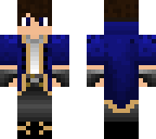 Blue wizard apprentice | Minecraft Skin