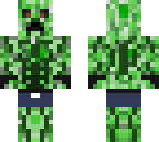 Buff Creeper | Minecraft Skin
