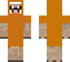 orange sheep | Minecraft Skin