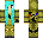 springtrap girl | Minecraft Skin