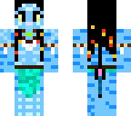 Neytiri from avatar | Minecraft Skin