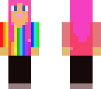 RAINBOW GAMER | Minecraft Skin